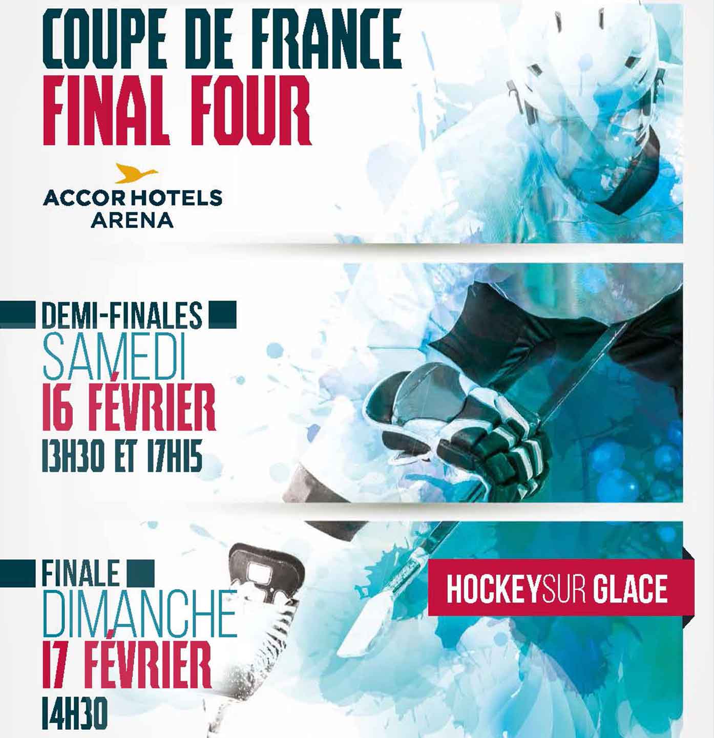 Coupe de France de Hockey sur Glace à l’Accor Hotels Arena « Alternative FM